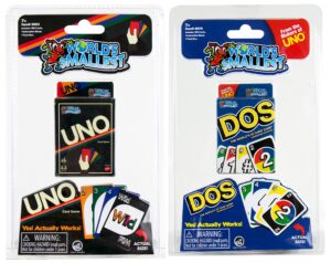 worlds smallest retro uno and dos (bundle)