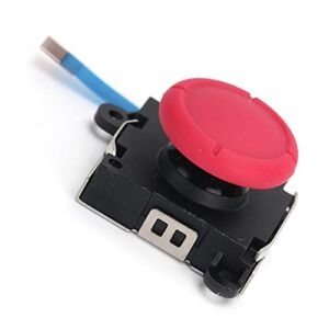 joystick button module, easy to install portable lightweight thumb stick comfortable for switch lite controller(red)