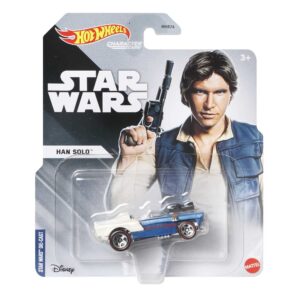 star wars hot wheels character cars han solo diecast car