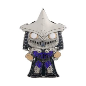 funko pop! pin: teenage mutant ninja turtles - super shredder, glow in the dark, chance of chase