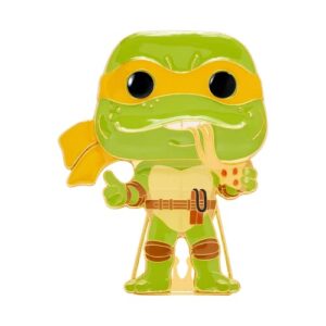 funko pop! pin: teenage mutant ninja turtles - michelangelo, glow in the dark