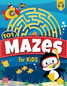 mazes for kids ages 4-8: maze activity workbook for children with games, puzzles and problem-solving