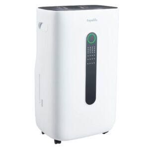 sapodilla dehumidifier for basement, 50 pints dehumidifier for 3000 sq.ft, 1.72 gallon water tank with drain hose, auto or manual, portable home dehumidifier for large room bedroom bathroom laundry