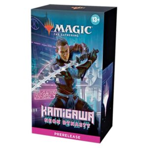 card game magic: the gathering prerelease kit: mtg kamigawa neon dynasty