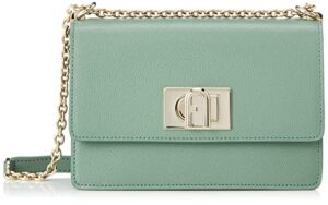 furla 1927 mini crossbody 20 women's shoulder bag, ulivo (1007-0946s)