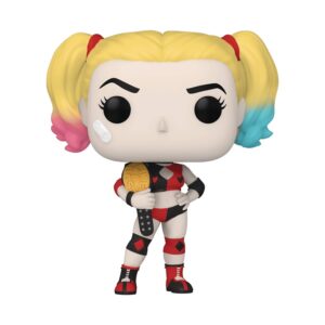 funko pop heroes dc harley quinn w/belt px vin fig