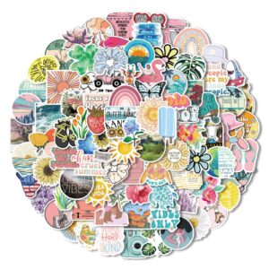 aesthetic stickers 200pcs vsco stickers aesthetic, vinyl cute stickers asthetic stickers for journaling,water bottle sticker pack for teens girls kids