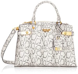 guess zadie logo girlfriend satchel, python