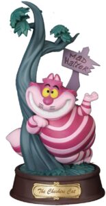 beast kingdom alice in wonderland: cheshire cat mini d-stage 001, multicolor