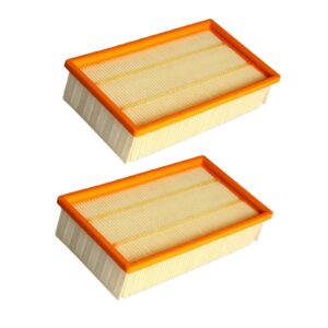 dxyue 2 pack filter for hilti vc 20 u vc 40 u um (lf 4), for karcher nt25 nt35 nt45 vacuum cleaner accessories