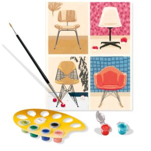 ravensburger creart eames take a seat paint by numbers kit for adults - painting arts and crafts for ages 12 and up