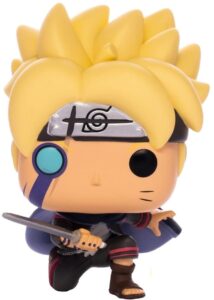 funko pop! animation: boruto the next generation - boruto with marks (karma) gitd figure (entertainment earth exclusive)