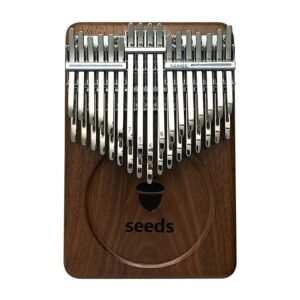 treelf seeds kalimba 34 keys thumb piano mbira finger piano gift for kids adult beginners professional