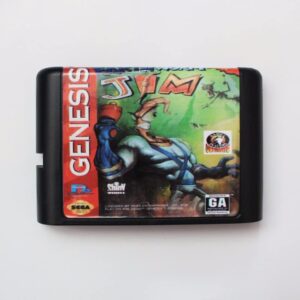 royal retro earth worm jim 16 bit sega md game card for sega mega drive for genesis