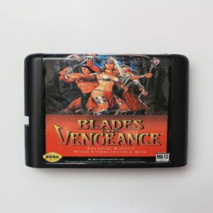 royal retro blades of vengeance 16 bit sega md game card for sega mega drive for genesis