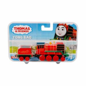 thomas & friends trackmaster yong bao large metallic toy train for kids ages 3 and up (hhn39)