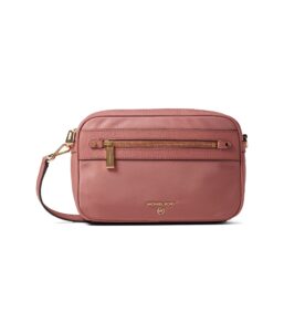 michael kors jet set charm large east/west crossbody rose one size