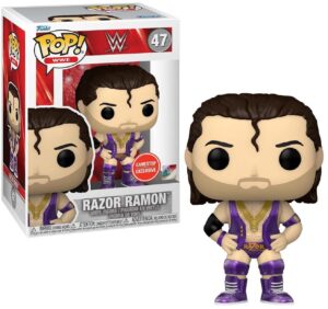 razor ramon (purple metallic) wwe funko pop! vinyl figure - gamestop exclusive