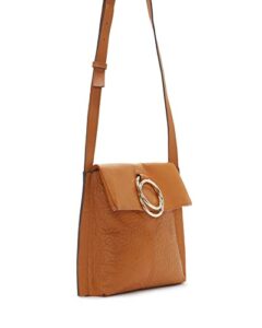 vince camuto livy large crossbody, rusty orange