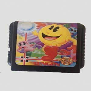 royal retro pac mania 16 bit md game card for 16 bit sega megadrive genesis game console (jap shell)