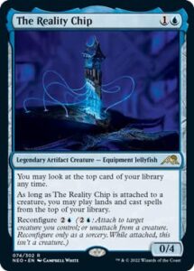 magic: the gathering - the reality chip (074) - kamigawa: neon dynasty