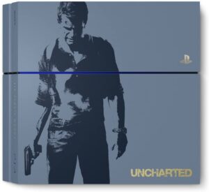 sony playstation 4 500gb console - uncharted 4 limited edition (renewed)