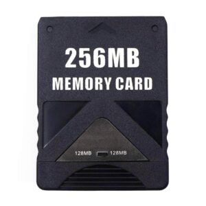 ostent high speed 256mb memory card stick unit for sony playstation 2 ps2 slim console video games