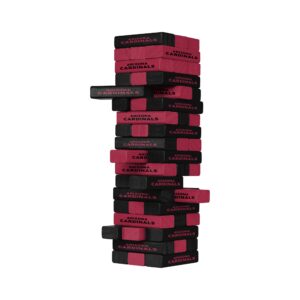 foco unisex adult nfl team logo stackable blocks game, team color, 9-594 us