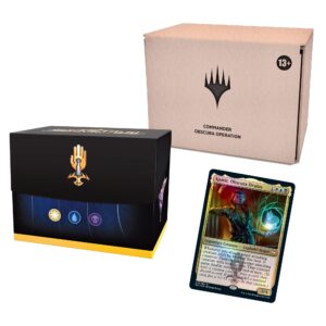 magic: the gathering streets of new capenna commander deck – obscura operation | minimal packaging version