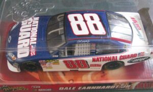 action dale earnhardt jr #88 2008 national guard blue & white winners circle car of tomorrow cot rear wing front splitter 1/24 scale motorsports authentics aka racing collectables limited edition