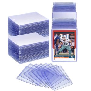 80 count baseball card protector sleeves 3 x 4 sports card holder plastic baseball card protectors top loaders card sleeves for trading cards,stardard cards,mtg cards,yugioh cards