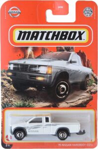 matchbox '95 nissan hardbody (d21) - nissan hardbody - white 17/102