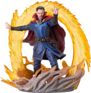 diamond select toys marvel gallery: doctor strange in the multiverse of madness pvc statue, multicolor, 10 inches