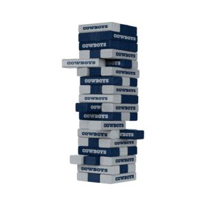 foco unisex adult nfl team logo stackable blocks game, team color, 9-864 us