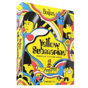 theory11 yellow submarine special edition playing cards