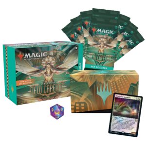 magic: the gathering streets of new capenna bundle | 8 set boosters + accessories