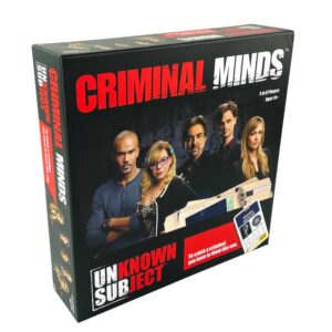 criminal minds unknown subject board games for adults – adult games for game night, social deduction, board games for family night, family game, ages 14+, 5-8 multi-player games