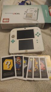 nintendo 2ds sea green (renewed)