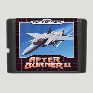 royal retro after burner 2 16 bit game card for sega megadrive & genesis system (jap shell)