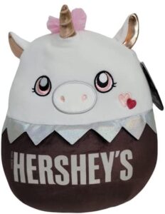 squishmallows official kellytoy valentines squad squishy soft plush toy animal (sofia unicorn (candy scented))