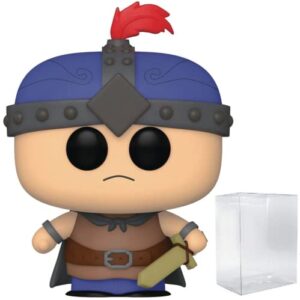 pop south park: stick of truth - ranger stan marshwalker funko vinyl figure (bundled with compatible box protector case), multicolored, 3.75 inches