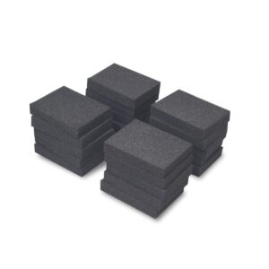 bcw monster pads - 20 pack | acid-free foam inserts for card storage boxes