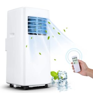 euhomy ac-8 portable air conditioner, white