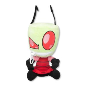 qmx quantum mechanix - invader zim - zim zippermouth plush 10 inches