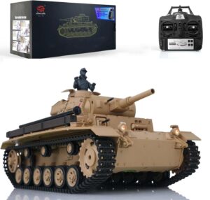 toucan rc hobby heng long tk7.0 1/16 remote control tank ir bb shoots military armored car smoke effect (3849 plastic version)