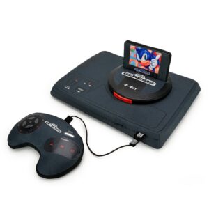 kidrobot sega genesis gaming console 12 inch interactive plush with sonic cartridge