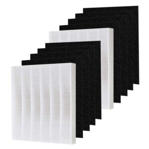 115115 filter a compatible with winix c535 replacement filter,5300-2 wac5300 wac5500 wac6300 5000b p300,2 true hepa + 8 carbon filters