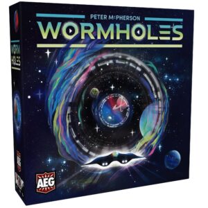 aeg: wormholes - galatic board game, ages 10+, 1-5 players, 45-60 min