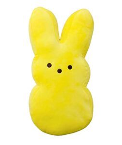 just born peeps plush 15-inch bunny | easter (yellow) 6wide*8long*15tall inch