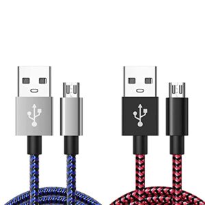 high speed data sync cord 10ft cable for sony ps4 xbox one s/x nylon braided